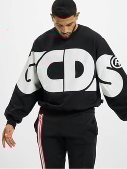 GCDS | Logo noir Homme Sweat & Pull 795356
