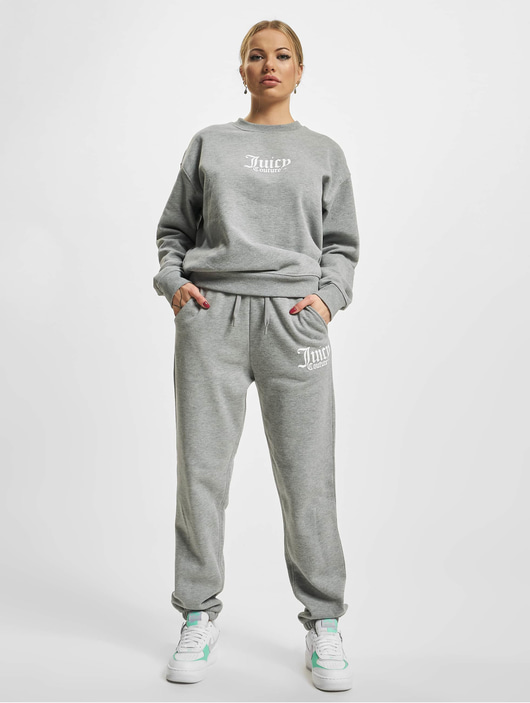 Juicy Couture Damen Jogginghose Fleece Graphic In Grau 945400
